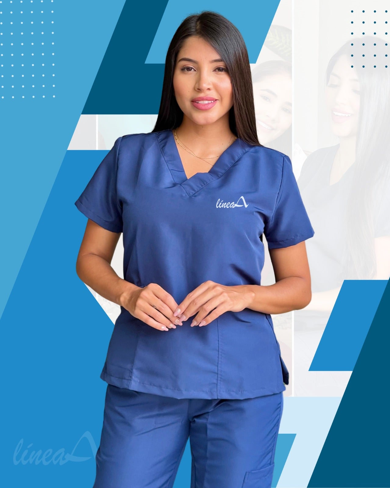 Uniformes Antifluido Mujer – Linea A Dotaciones